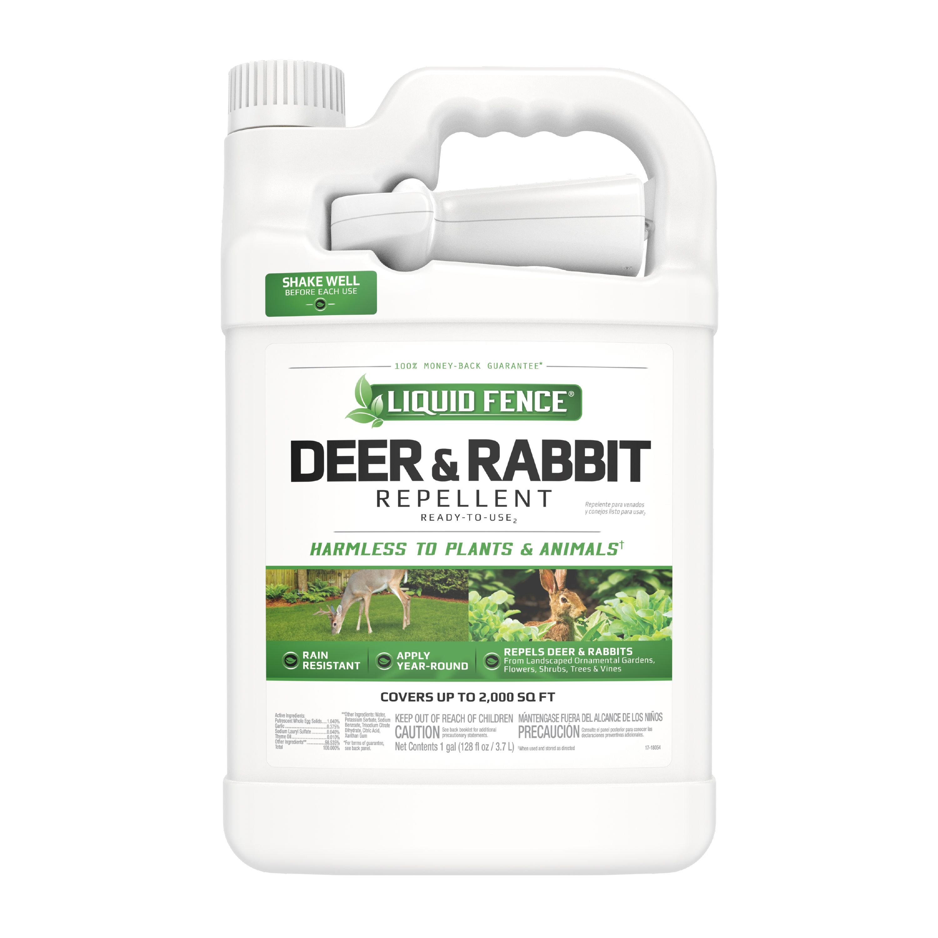 Product Reviews for LIQUID FENCE Deer & Rabbit Repellent Spray