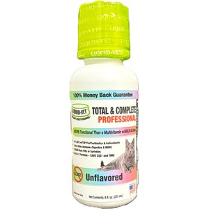 LIQUID-VET Feline Total & Complete Unflavored Liquid Multi-Supplement ...