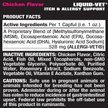 LIQUID-VET Itch & Allergy Support Chicken Flavor Dog Supplement, 8-oz ...