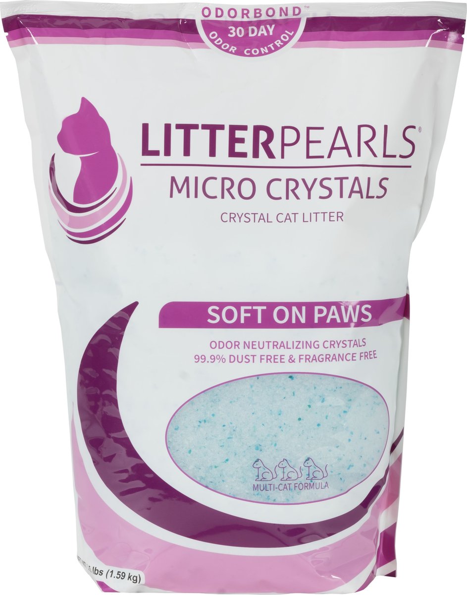 Discontinued - LITTER PEARLS Micro Crystal Unscented Non-Clumping ...