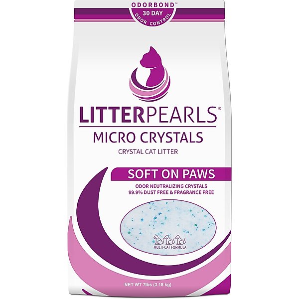 FRESH STEP Crystals Scented Non-Clumping Cat Litter, 8-lb bag - Chewy.com
