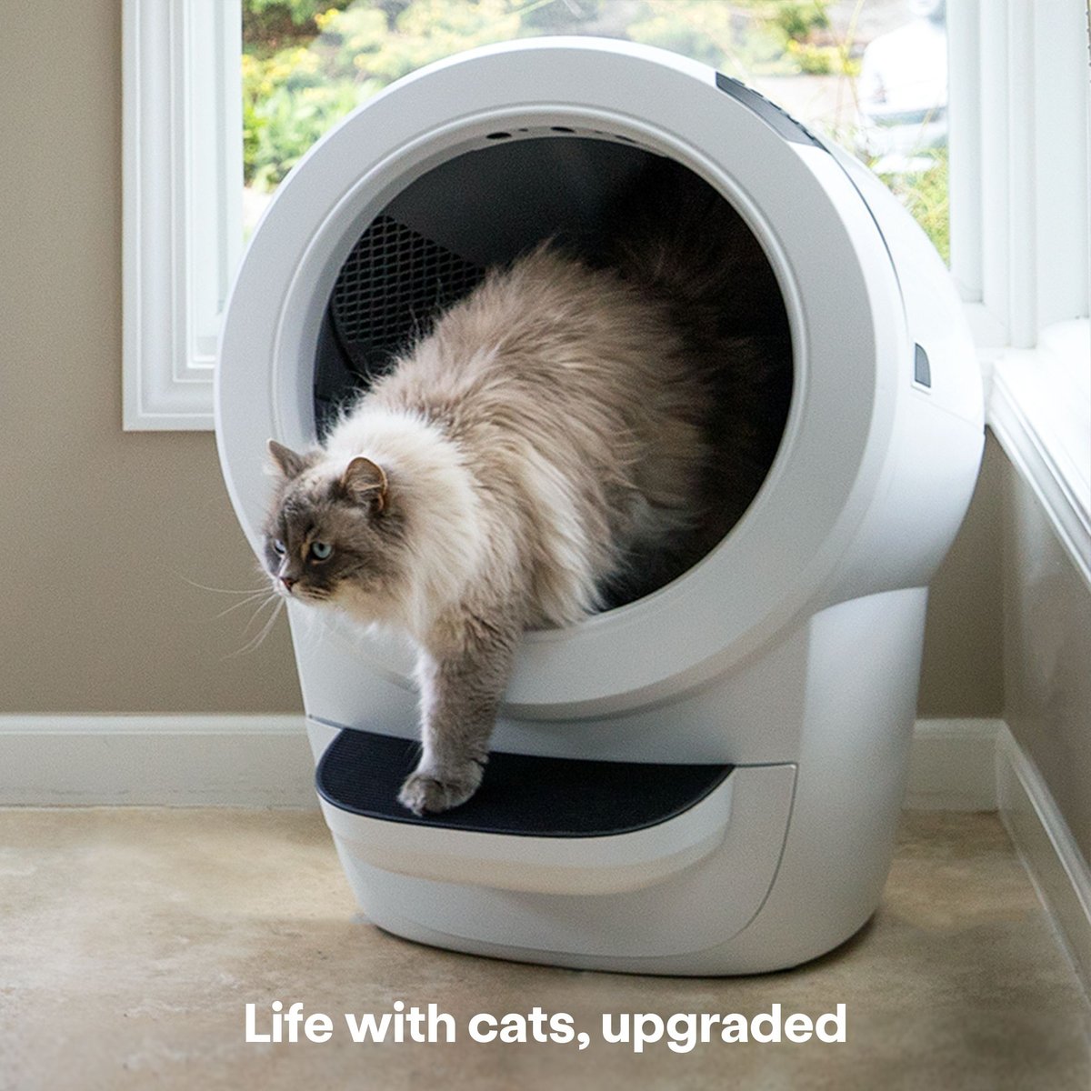 WHISKER Litter-Robot 4 with Step & Core Accessories Kit Cat Litter Box ...