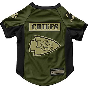 LITTLEARTH NFL Valor Stretch Jersey for Dogs & Cats, Kansas City Chiefs ...
