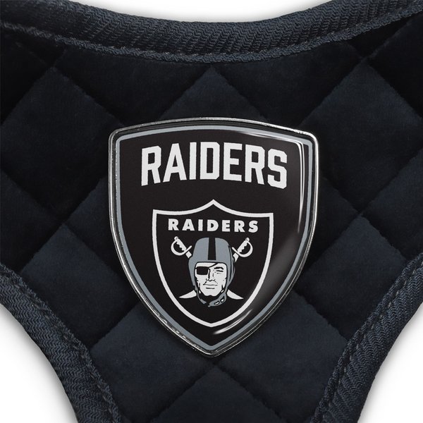 LITTLEARTH NFL Velvet Dog Harness, Las Vegas Raiders, Large - Chewy.com