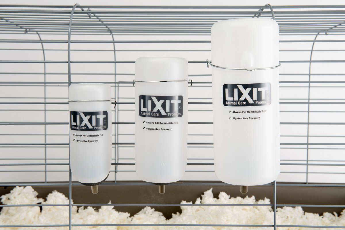 Out of Stock - LIXIT Wide Mouth Small Animal Water Bottle, 16-oz - Chewy.com