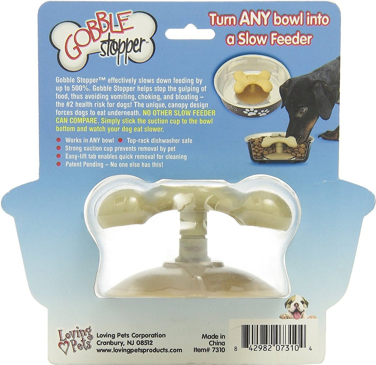 Loving Pets Gobble Stopper Slow Feeder (Free Shipping) | Chewy