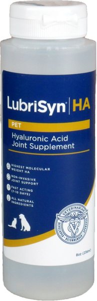 LUBRISYN HA Hyaluronic Acid Horse & Pet Joint Supplement, 8-fl oz ...