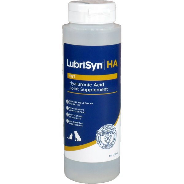 LUBRISYN HA Hyaluronic Acid Horse & Pet Joint Supplement, 8-fl oz ...