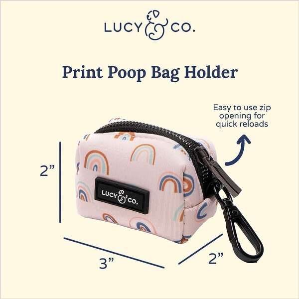 LUCY & CO. The In the Clouds Poop Bag Dispenser with Bags, 15 count ...