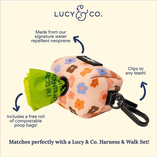 Out of Stock - LUCY & CO. The Let's Groove Poop Bag Dispenser with Bags ...