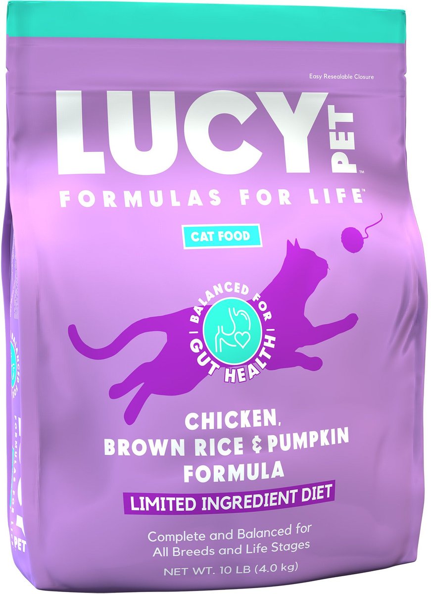 LUCY PET PRODUCTS Chicken, Brown Rice & Pumpkin Limited Ingredient Diet ...