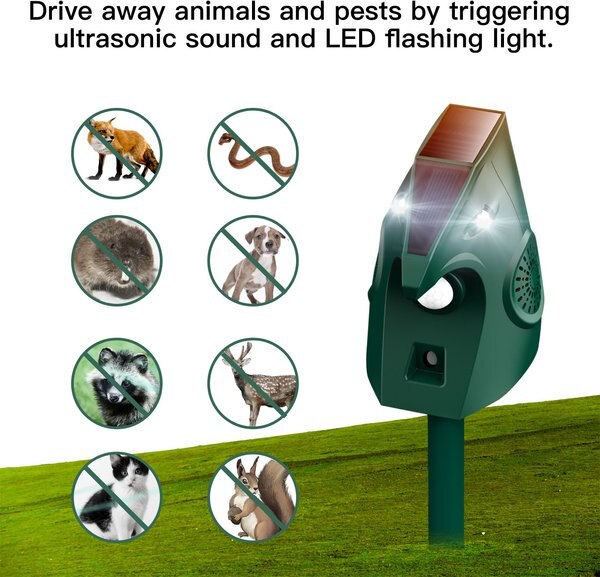 Discontinued - LVLRISTER PIR Motion Detector Animal Repeller Devices ...