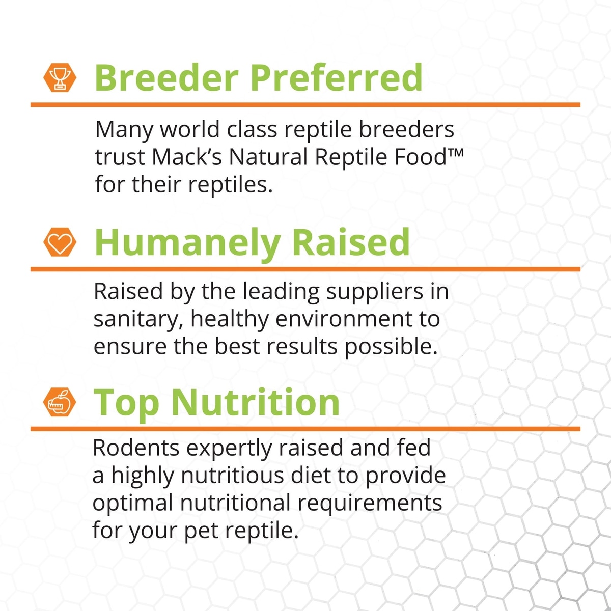 MACK'S NATURAL REPTILE FOOD Large Rat Frozen Reptile Food, 8 count ...