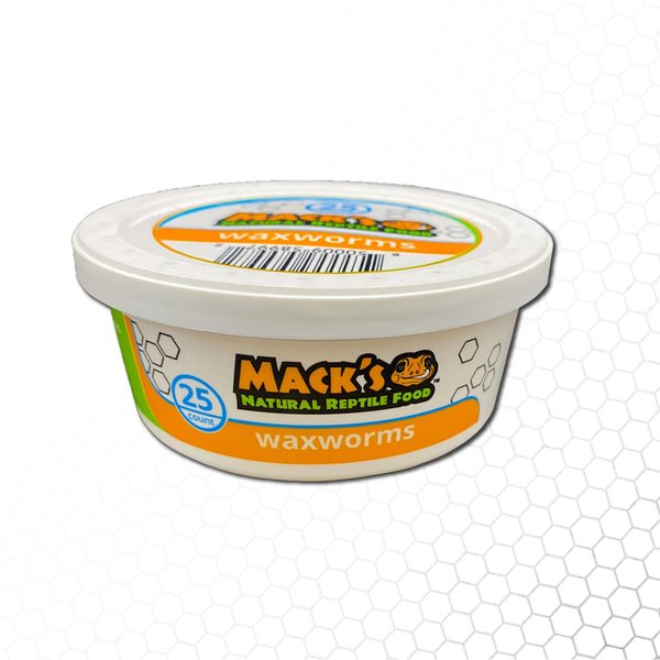 Discontinued - MACK'S NATURAL REPTILE FOOD Waxworm Live Feed Reptile ...