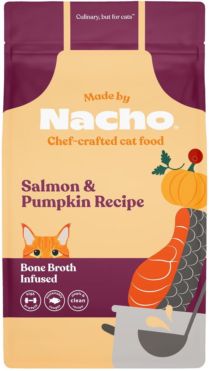 MADE BY NACHO Bone Broth Infused Sustainably Caught Salmon & Pumpkin ...