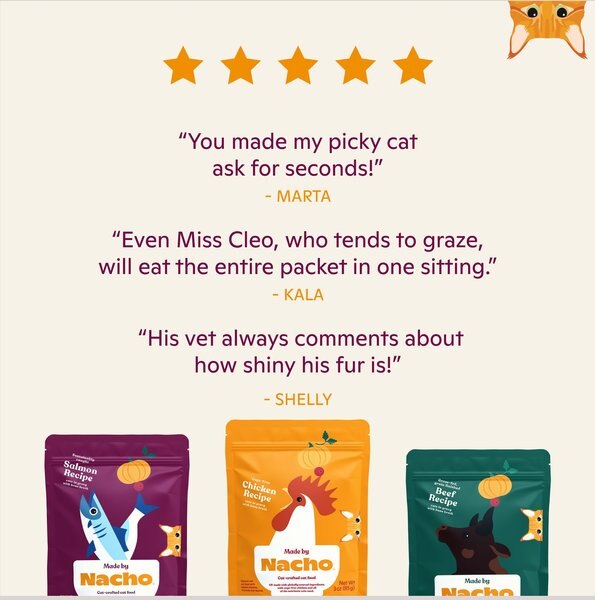 MADE BY NACHO Cuts In Gravy Recipes with Bone Broth Variety Pack Wet ...