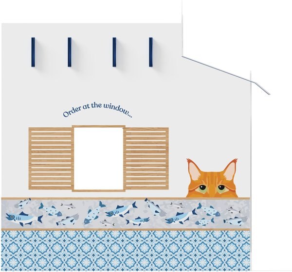 MADE BY NACHO Nacho's Fish Market Cat Toy, Multi-colored - Chewy.com