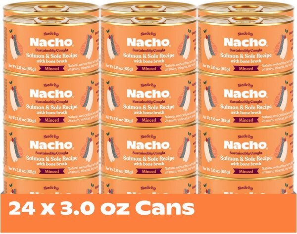 MADE BY NACHO Sustainably Caught Salmon & Sole Recipe with Bone Broth ...