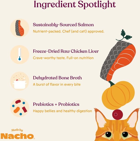 MADE BY NACHO Sustainably Caught Salmon, Whitefish & Pumpkin Recipe ...