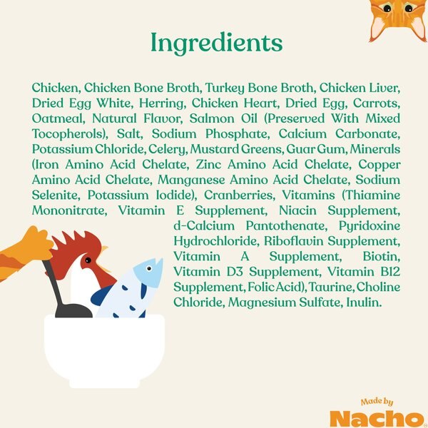 MADE BY NACHO Wild-Caught Chicken & Herring Recipe with Bone Broth ...