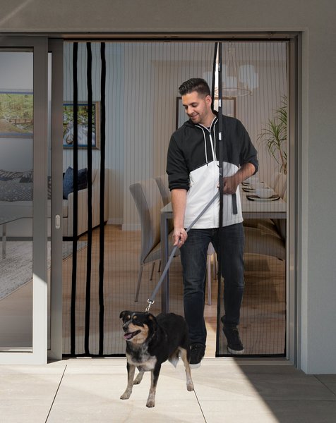 MAGIC MESH Hands-Free Screen Double Dog & Cat Door - Chewy.com