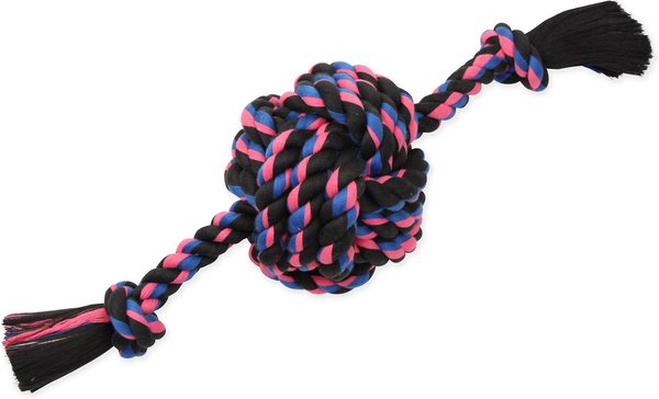 MAMMOTH Monkey Fist Ball & Rope Ends Dog Toy, Jumbo - Chewy.com