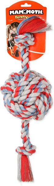 MAMMOTH Monkey Fist Ball & Rope Ends Dog Toy, Jumbo - Chewy.com