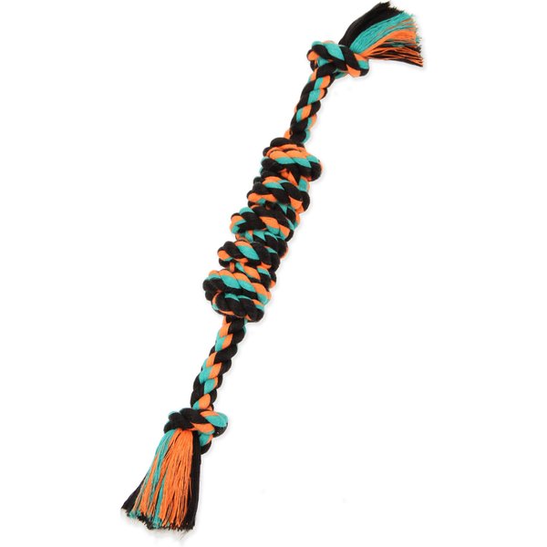 MAMMOTH Cottonblend 3 Knot Dog Rope Toy, Color Varies, Small - Chewy.com
