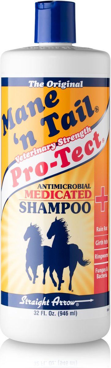 MANE 'N TAIL Pro-Tect Medicated Horse Shampoo, 32-fl oz bottle - Chewy.com
