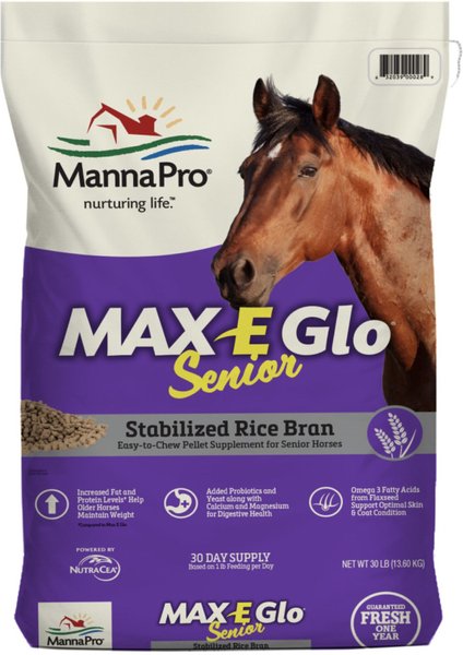MANNA PRO Formulated Max-E-Glo Probiotics & Yeast for Digestion ...