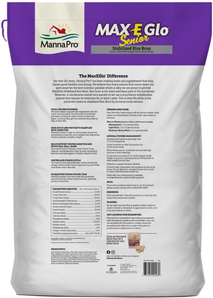 MANNA PRO Formulated Max-E-Glo Probiotics & Yeast for Digestion ...