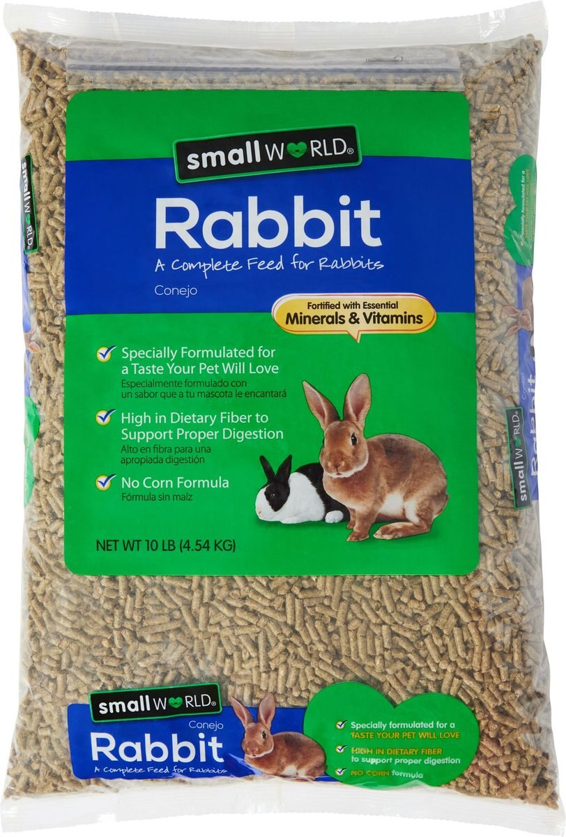 MANNA PRO Small World Complete Rabbit Food, 10-lb bag - Chewy.com