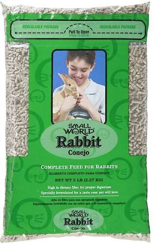 MANNA PRO Small World Complete Rabbit Food, 5-lb bag - Chewy.com