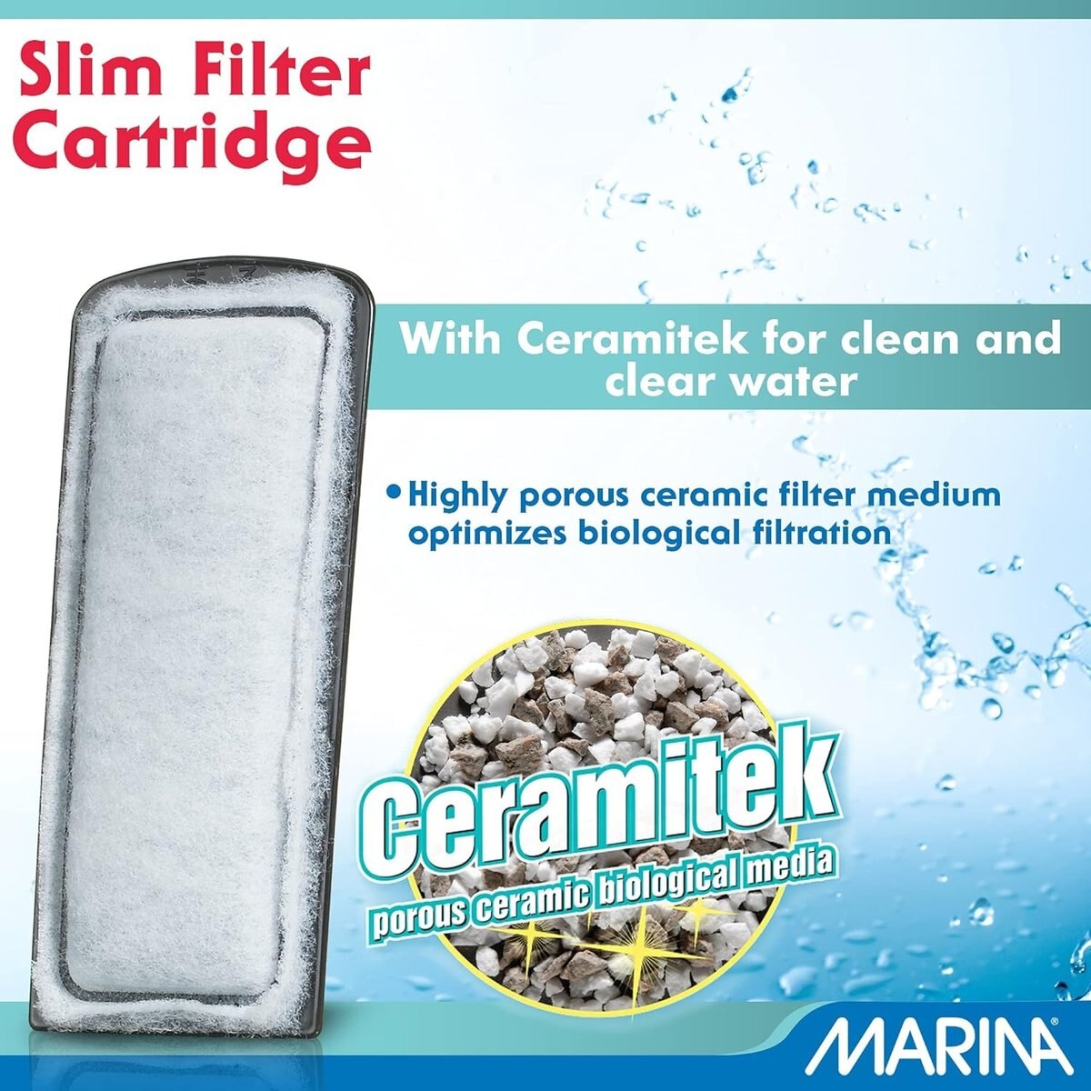 MARINA Slim Carbon Filter Cartridge, 3 count - Chewy.com