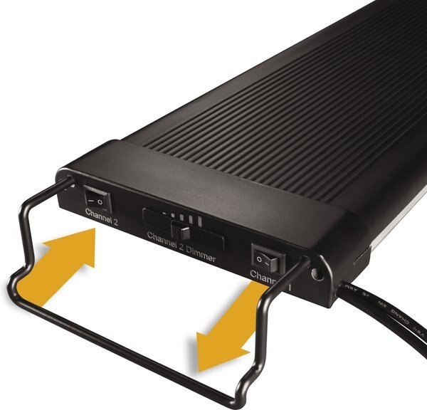 MARINELAND LED Advanced Aquarium Track Light, 24-36-in - Chewy.com