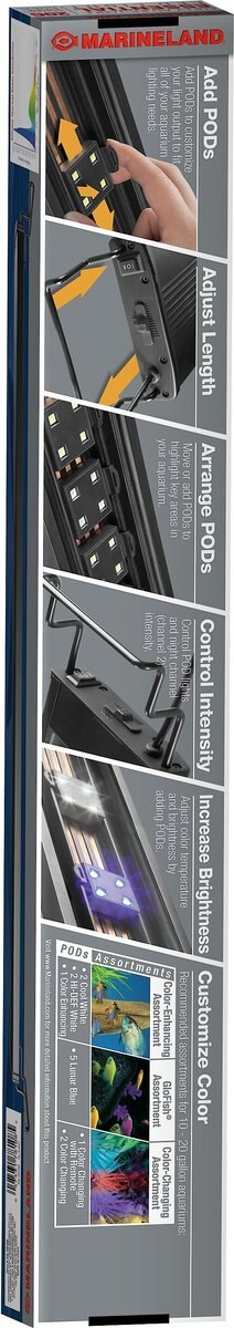 MARINELAND LED Aquarium Track Light, 24-in - Chewy.com