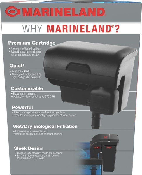MARINELAND Penguin Pro Aquarium Filter, 275 - Chewy.com