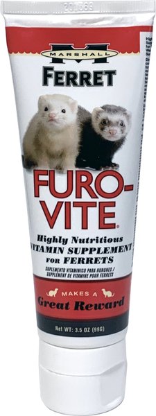 MARSHALL Furo-Vite Highly Nutritious Vitamin Ferret Supplement, 3.5-oz ...