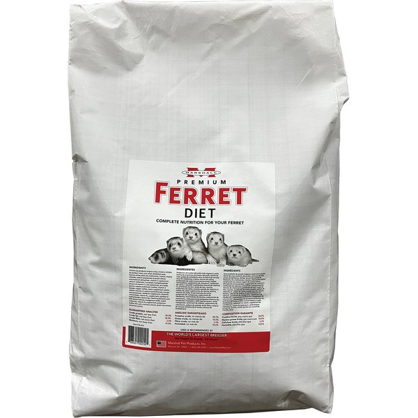 MARSHALL Premium Ferret Food, 35-lb bag - Chewy.com
