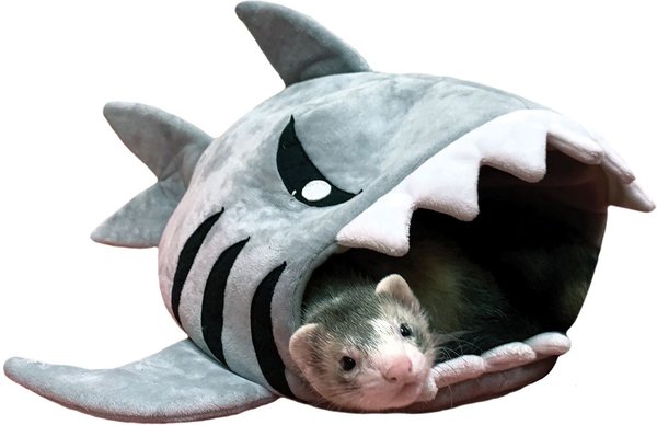 MARSHALL Shark Hide-N-Play Ferret Hideout Toy - Chewy.com