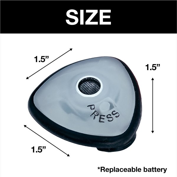 MAX & MOLLY Soundshield 24/7 UltraSonic Tick & Flea Repeller Dog Tag ...