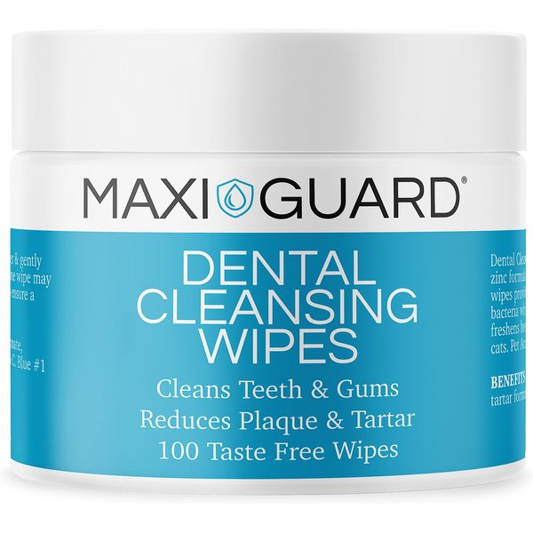 MAXI/GUARD Pet Dental Wipes, 100 count - Chewy.com