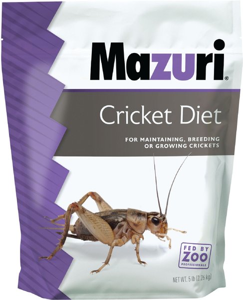 MAZURI Cricket Maintenance & Breeder Food, 5-lb bag - Chewy.com
