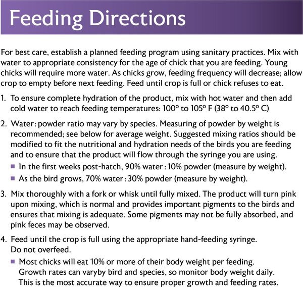 MAZURI Hand Feeding Formula Bird Food, 4-lb bag - Chewy.com