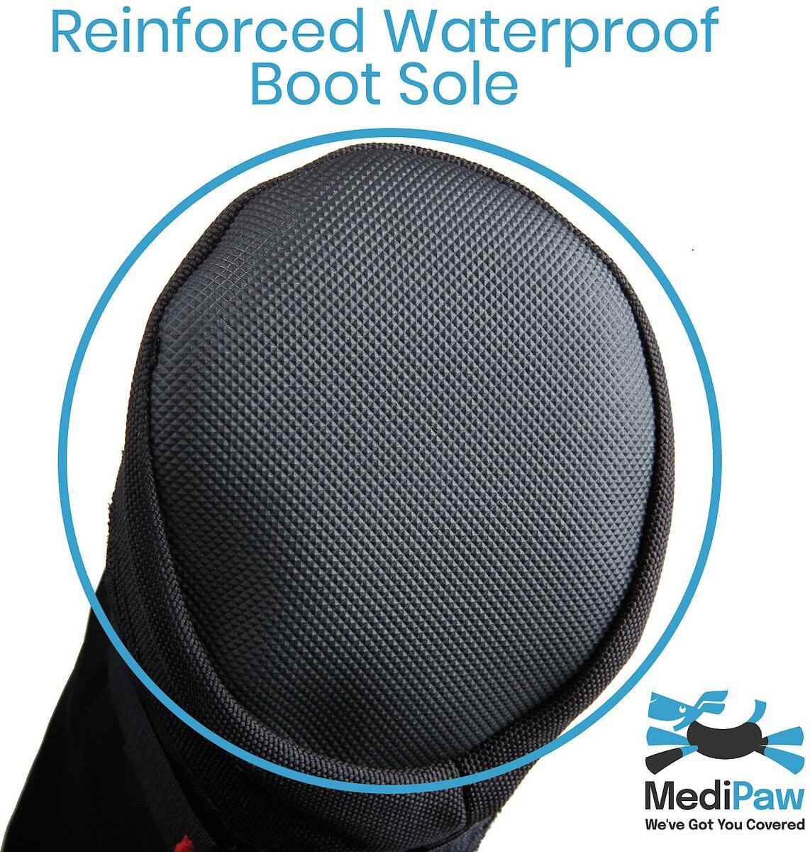 MEDIPAW Basic Dog & Cat Protective Boot, Medium - Chewy.com
