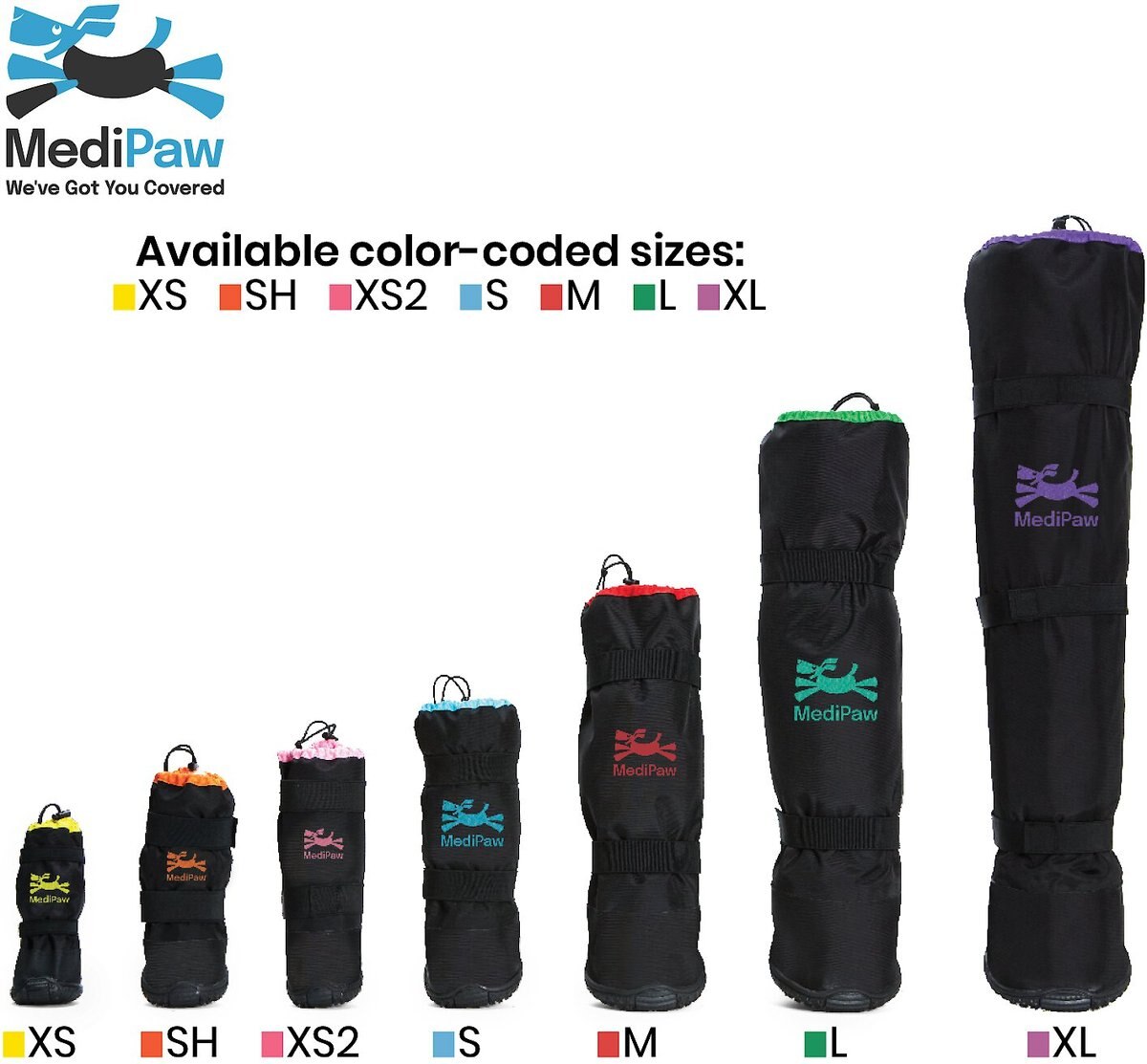 MEDIPAW Rugged Dog & Cat Protective Boot, X-Large - Chewy.com