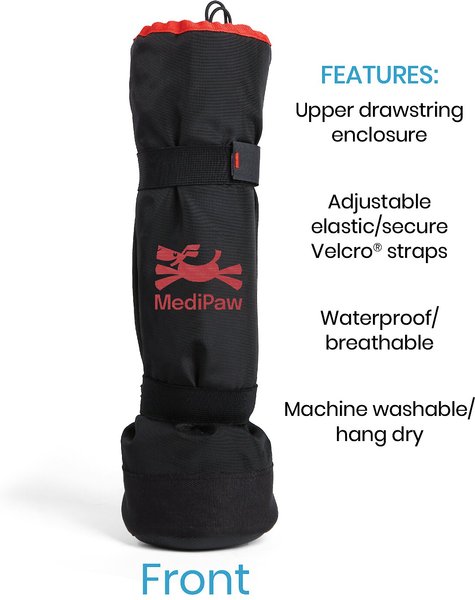 MEDIPAW Rugged Dog & Cat Protective Boot, X-Small2 - Chewy.com