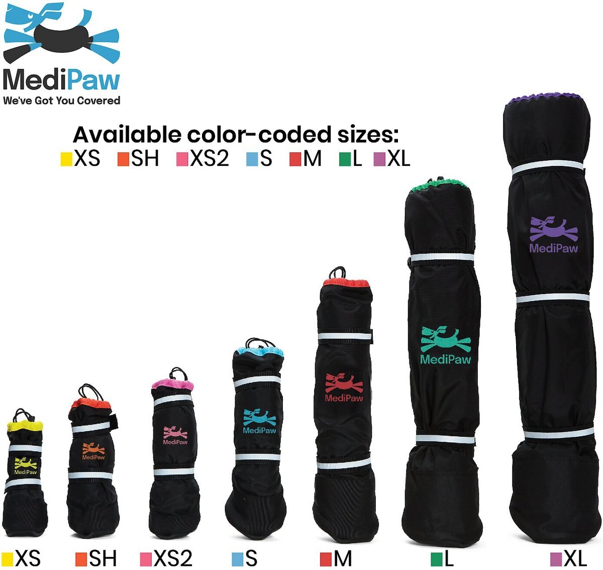 MEDIPAW Soft-Lined Dog & Cat Healing Boot, Medium - Chewy.com