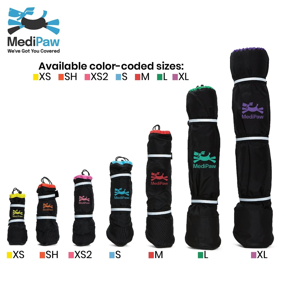MEDIPAW Soft-Lined Dog & Cat Healing Boot, X-Small - Chewy.com