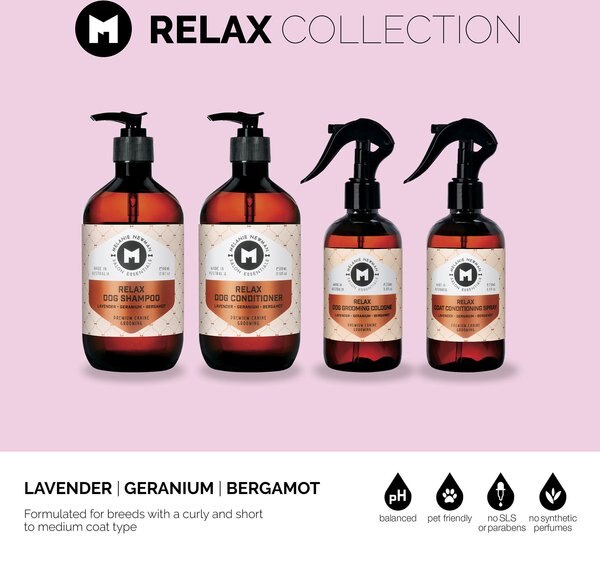 MELANIE NEWMAN Relax Dog Conditioner, 1-lit bottle - Chewy.com